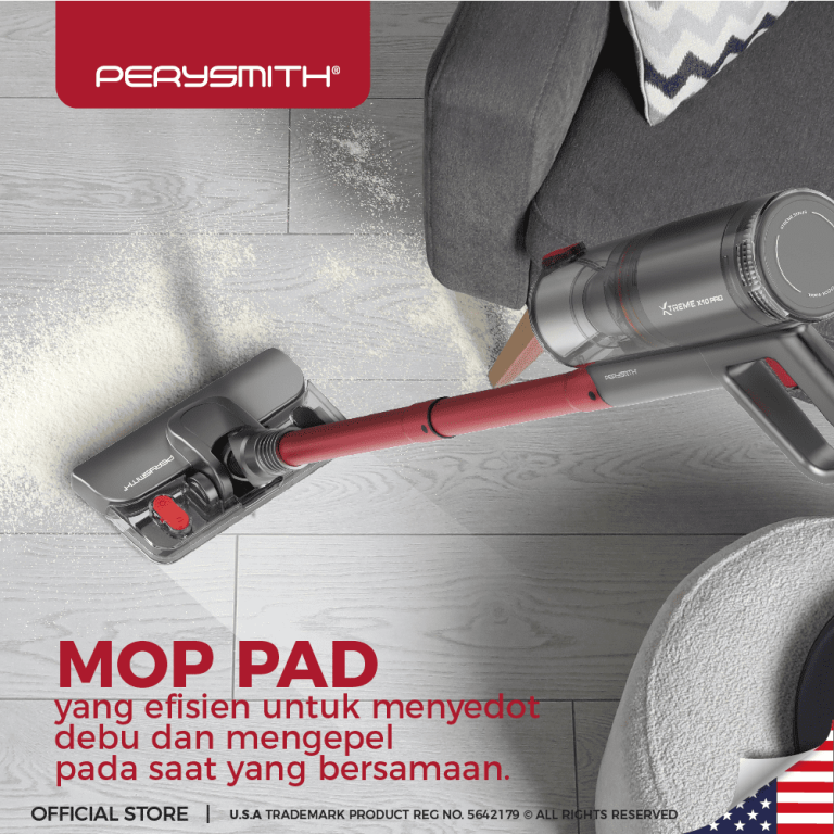 PerySmith X10 Pro Handheld Vacum Cleaner Portable Tanpa Kabel Terbaik