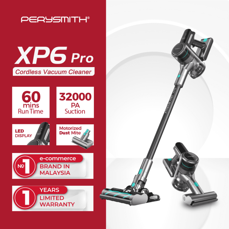 PerySmith XP6 Pro Cordless Merk Vacuum Cleaner Terbaik Perysmith Xtream ...
