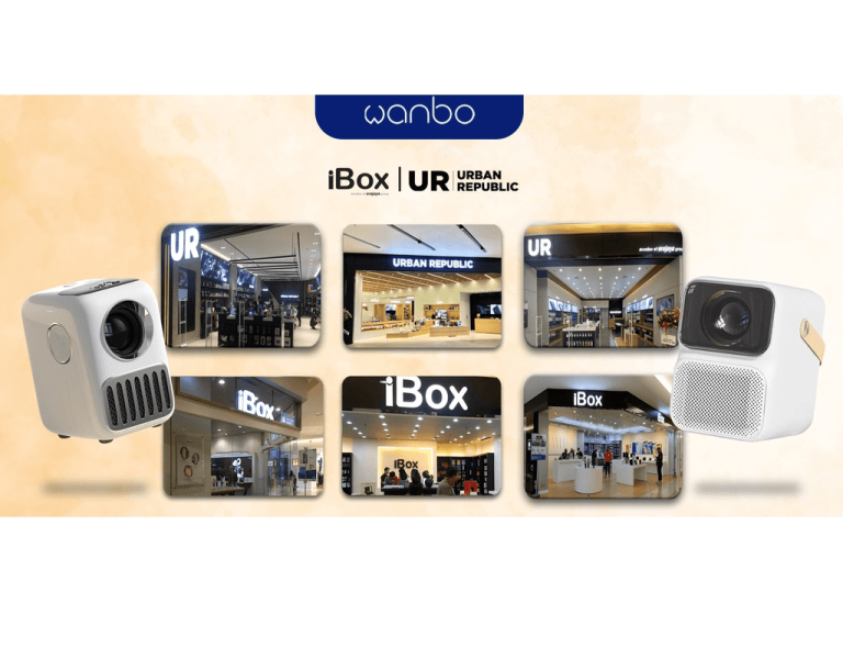 Wanbo Mini Projector 220 ANSI Lumens 480P Portable Wanbo Proyektor Mini ...