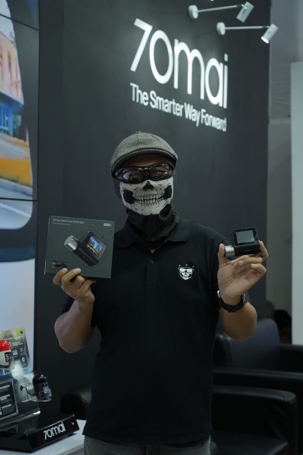 Om Mobi Kunjungi Booth 70mai di Hari Pertama GIIAS 2024 - invens