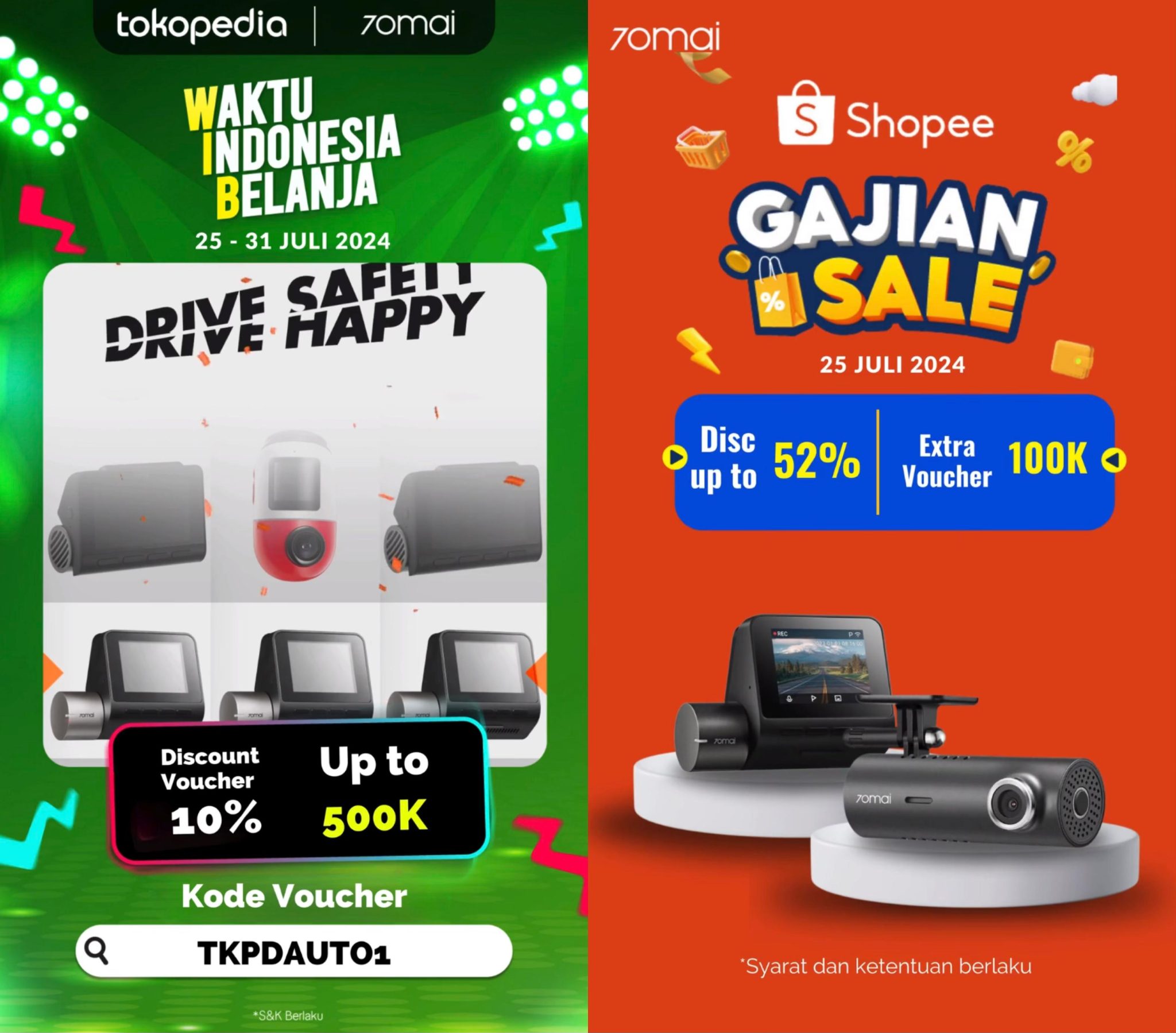 Promo Payday Tokopedia & Promo Payday Shopee Juli 2024