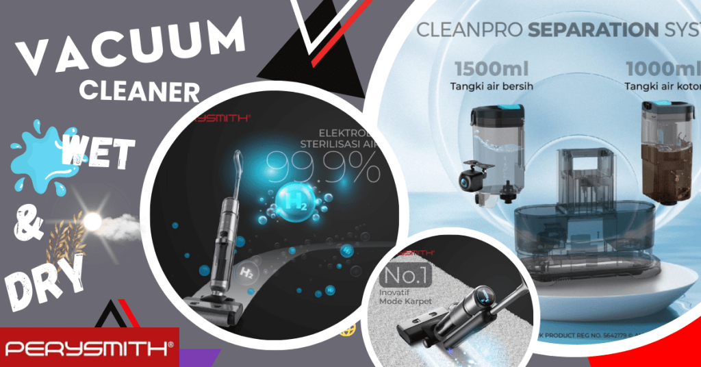 Merk Vacuum Cleaner Wet and Dry Terbaik yang Bagus