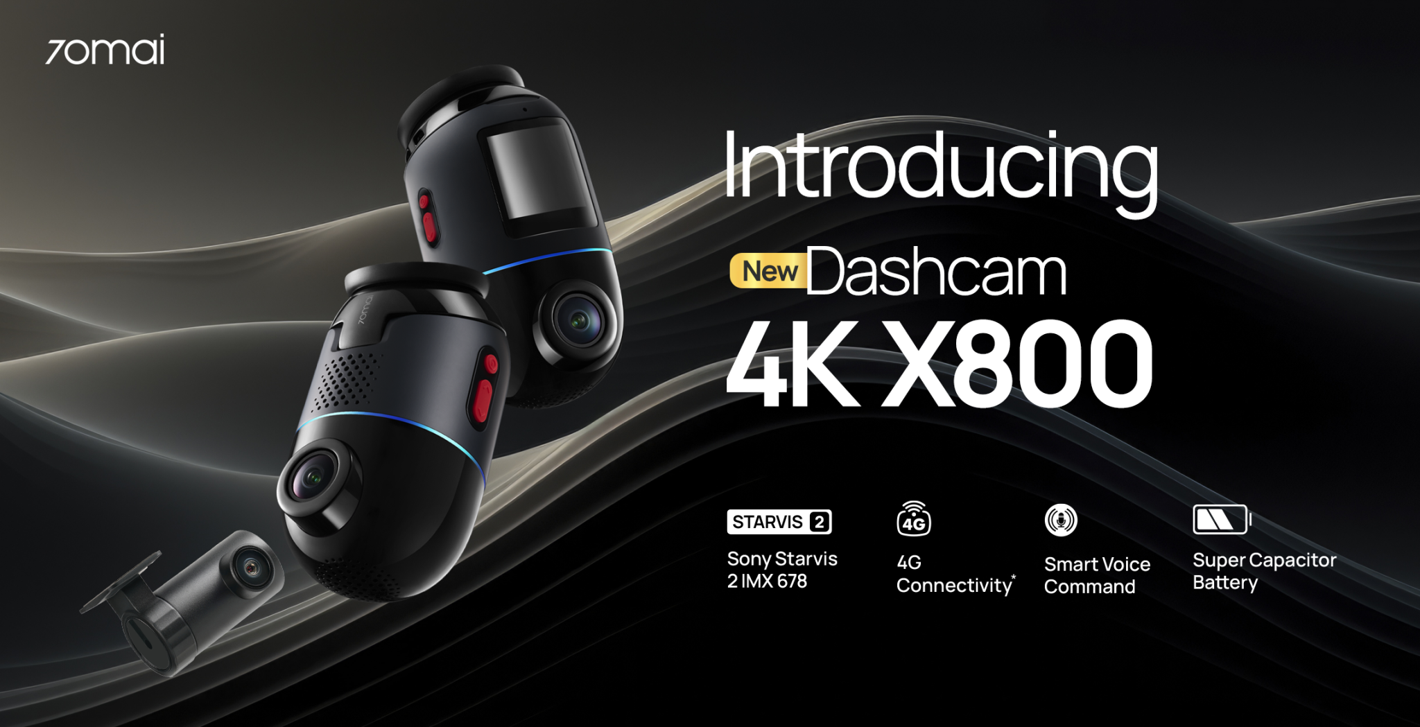 70mai Resmi Hadirkan Dashcam X800, Detail Maksimal Merekam Segala Arah ...